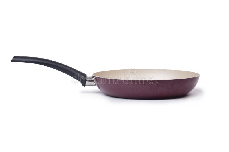 Kitchen Utensils Pan Pot Isolated Stock Image - Image of food, single ...