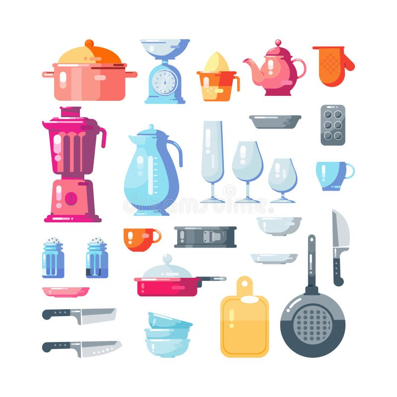 Kitchen Utensils Set of Equipment for Home Cooking, Cooking and Baking ...