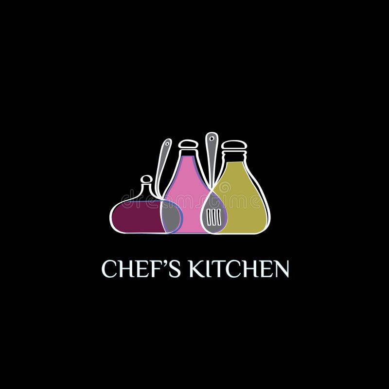 Kitchen Vector Logo. Chef Logo. Cooking Logo. Stock Vector ...