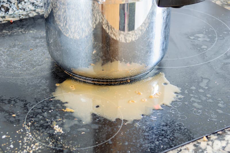 The kitchen is very dirty stock photo. Image of domestic - 233436844