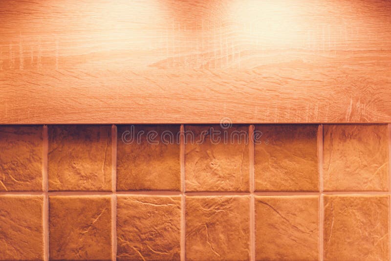 Kitchen Wall Tiles As Background Stock Image - Image of modern ...