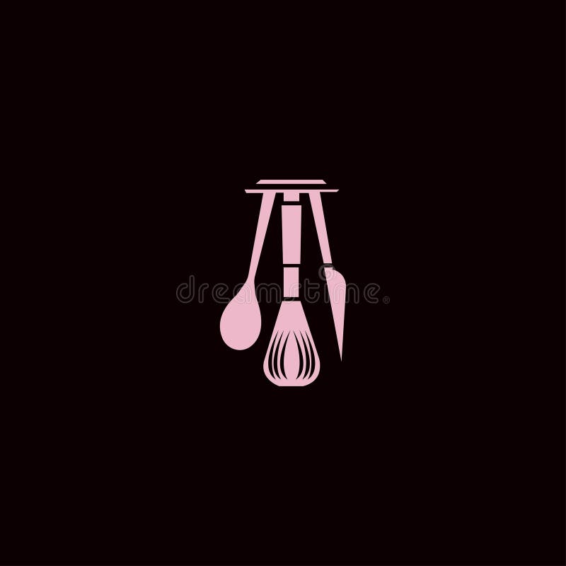 Kitchen ware icon logo stock vector. Illustration of silhouette - 344753997