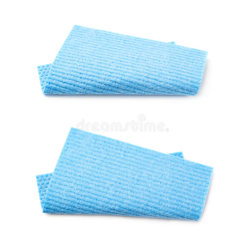 Kitchen Wipe Cloth Isolated Stock Photo - Image of cleaning, background ...