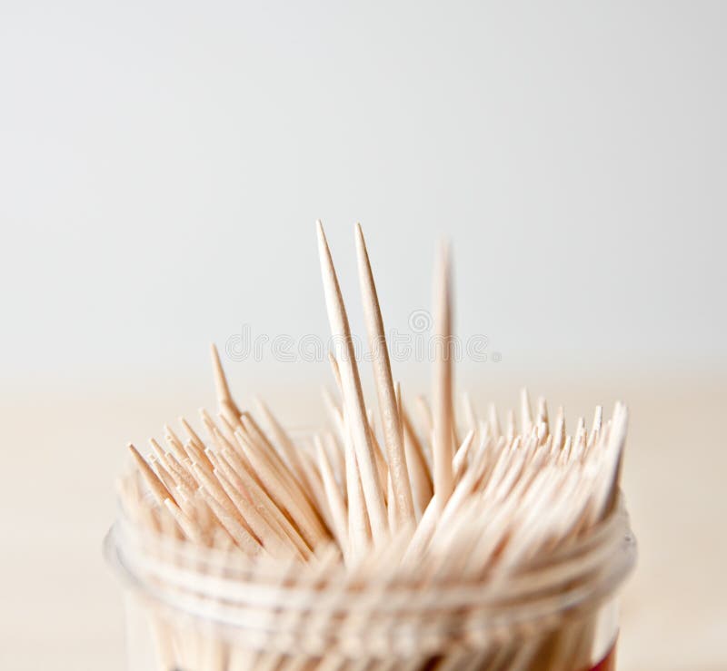 Kitchen wooden toothpick stock image. Image of bunch - 23975381