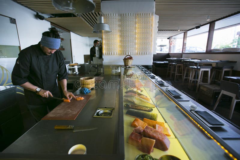 Kitchen workers 017 editorial stock image. Image of fair - 58386414