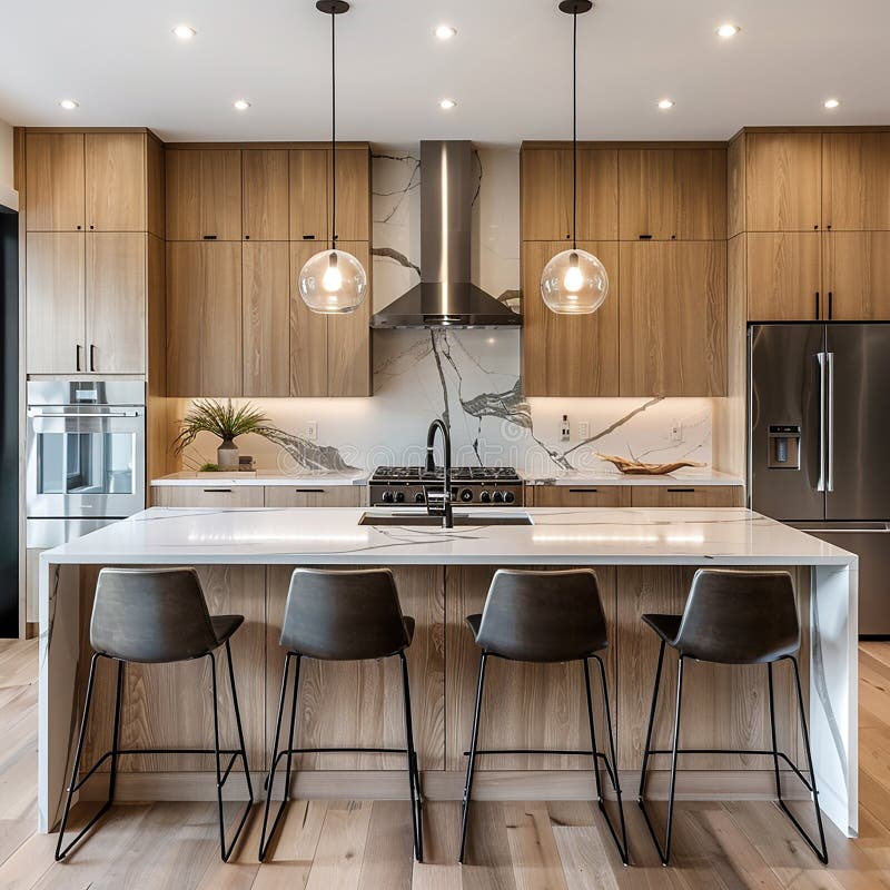 Kitchens stock illustration. Illustration of floor, geometric - 331458296