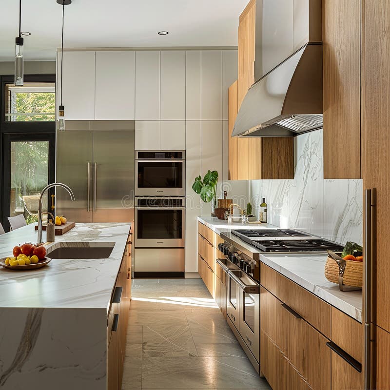 Kitchens stock illustration. Illustration of materials - 331458417