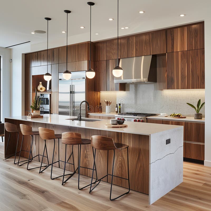 Kitchens stock illustration. Illustration of neutral - 331458549