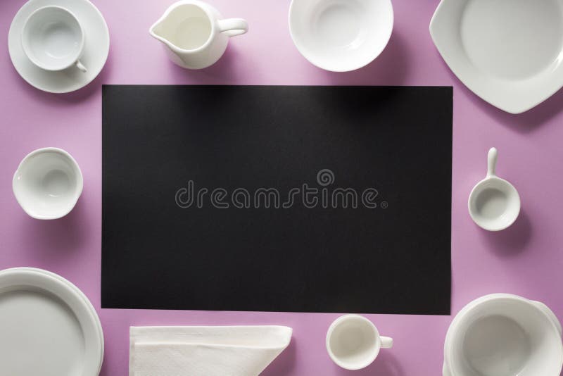 Kitchenware at Abstract Background Stock Image - Image of cafeteria ...