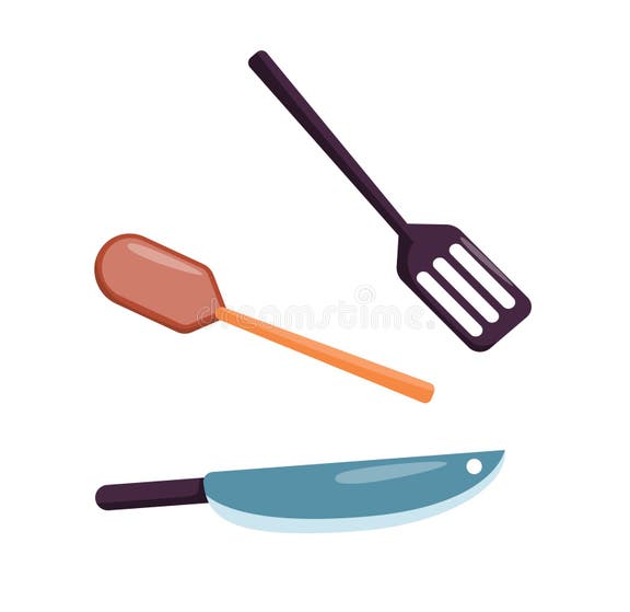 Kitchenware Cartoon Isolated Vector Illustration Stock Vector ...