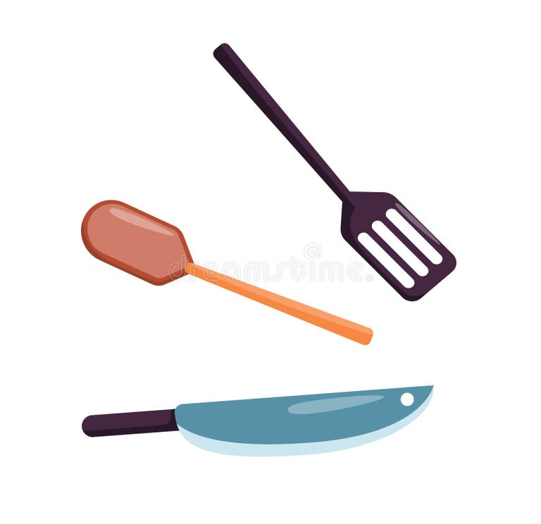 Kitchenware Cartoon Isolated Vector Illustration Stock Vector ...