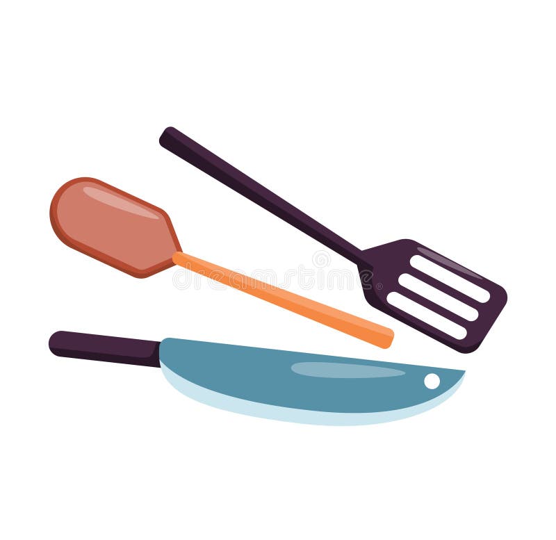 Kitchenware Cartoon Isolated Vector Illustration Stock Vector ...