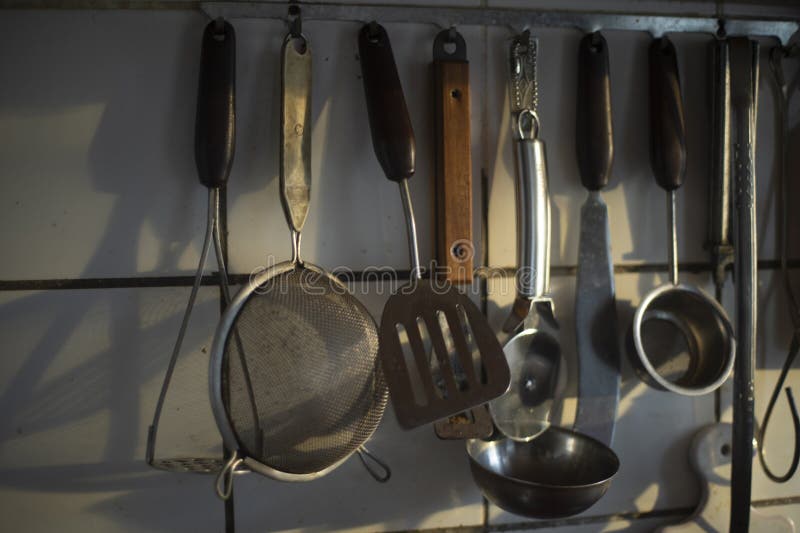 Kitchenware. Kitchen Details Stock Image - Image of kitchenware ...