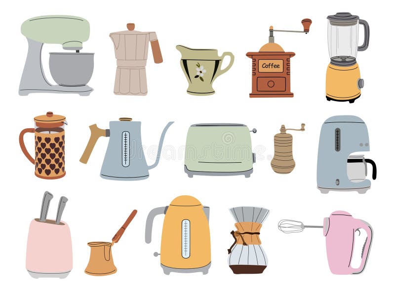 Electricity Kitchenware Tools Stock Illustrations – 143 Electricity Kitchenware Tools Stock ...