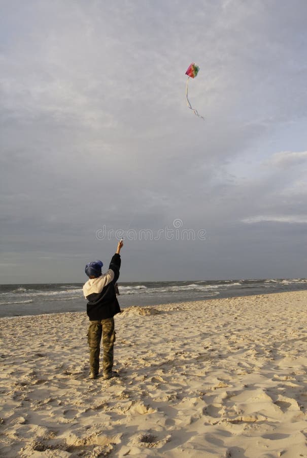 Kite stock photo. Image of child, ribbon, holiday, cloud - 9450752