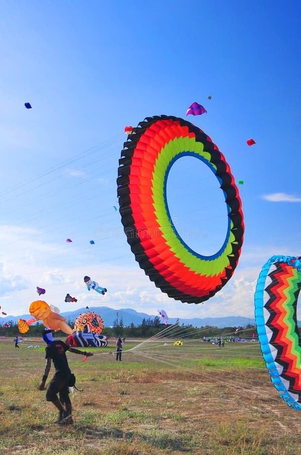 Kite and balloon editorial photography. Image of kite - 103006012