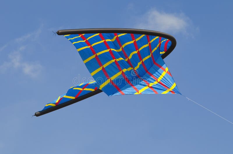 Kite in blue sky stock image. Image of kiting, buoyancy - 41999631