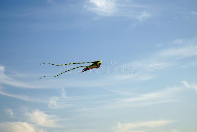 Kite and clouds stock image. Image of clouds, happy - 103291309