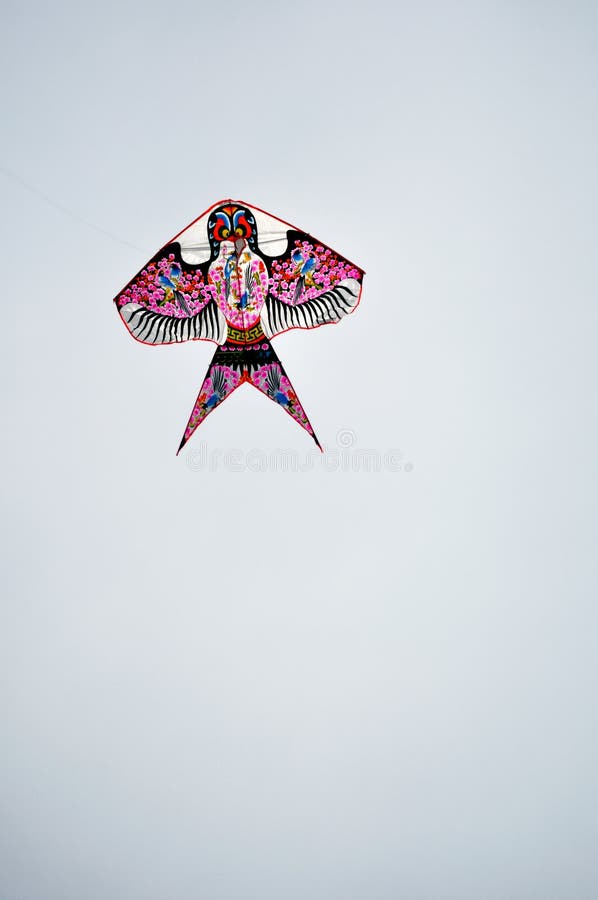 Kite color bird stock photo. Image of pink, kite, streamer - 14108482