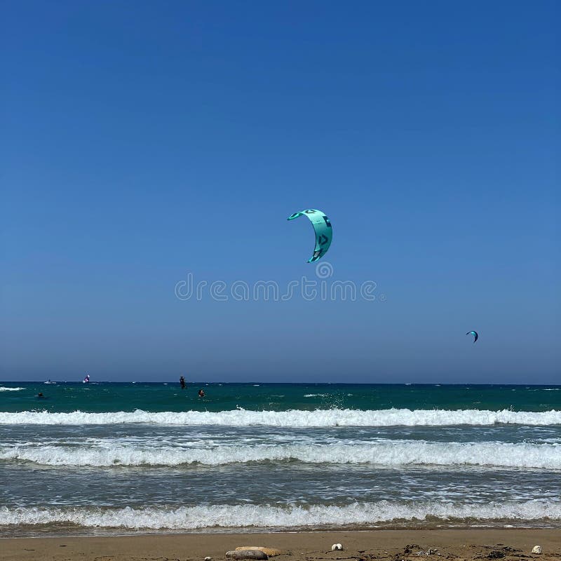 Kite Prasonisi editorial image. Image of beach, kite - 270767930