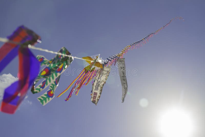 Kite with rope stock image. Image of high, beauty, line - 66873217