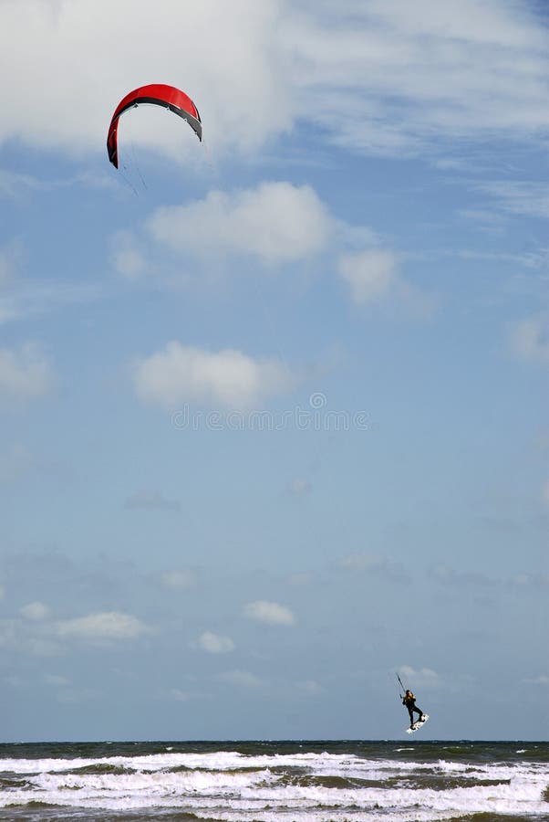 Kite surf stock image. Image of altitude, flight, blue - 3057737