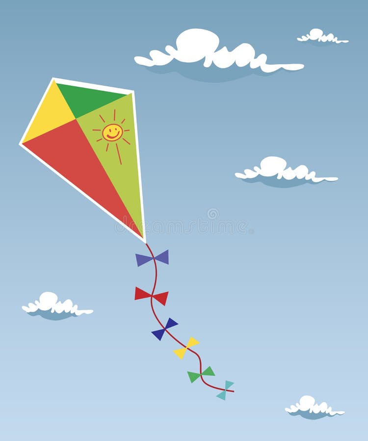 Kites stock vector. Illustration of kites, hope, competition - 20511846