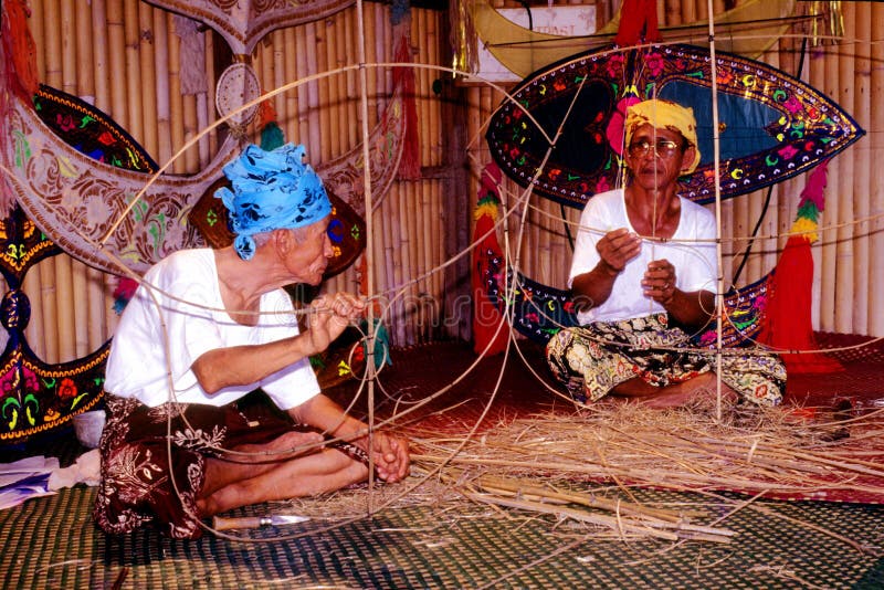 Wau Bulan (Moon-Kite) editorial image. Image of bulan - 30759250