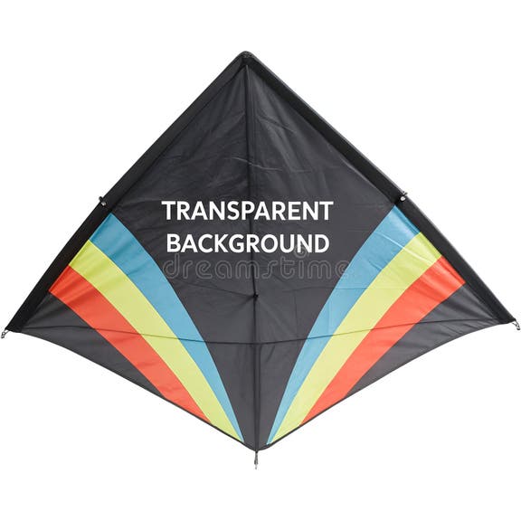 A Kite with the Words Transparent Background on it Stock Illustration ...