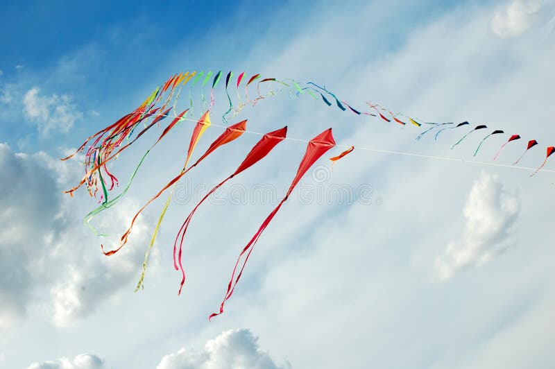 Kites stock image. Image of activity, windy, colors, streamers - 2029759