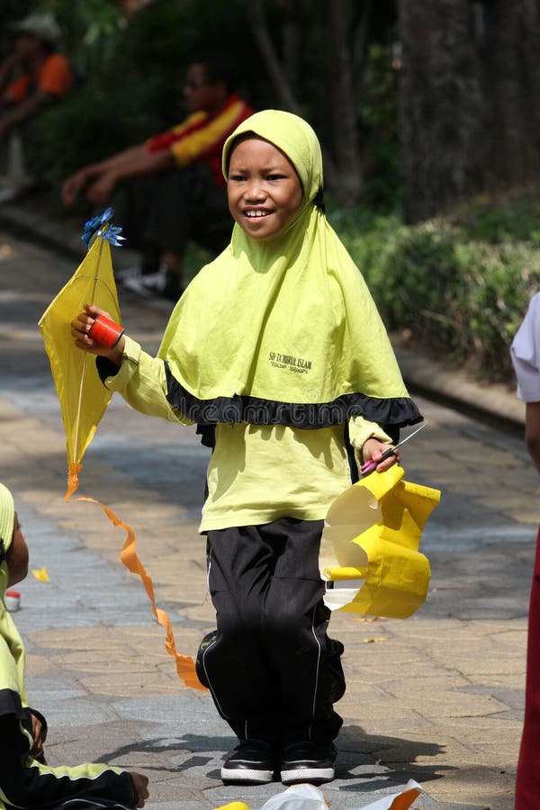 Kites editorial image. Image of indonesia, school, park - 63396615