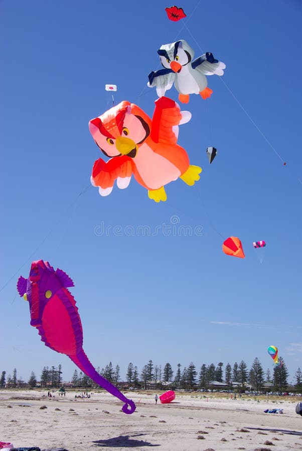 Flying Kites Festival, Berck-sur-Mer, France, 2011 Editorial Photo ...