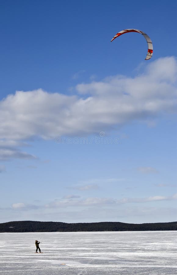 Kiting stock image. Image of parachute, kite, sports, onega - 9131507