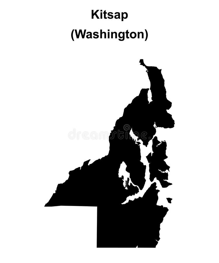 Kitsap Outline Stock Illustrations – 10 Kitsap Outline Stock ...