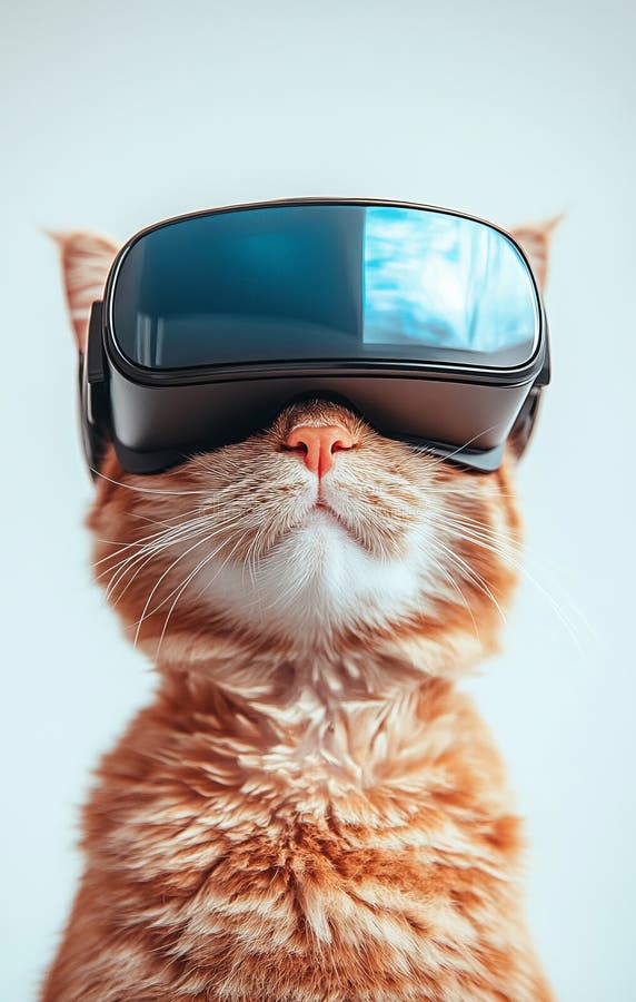 The Kitty Metaverse is Accessed by a Cat Wearing a Space Helmet, VR ...