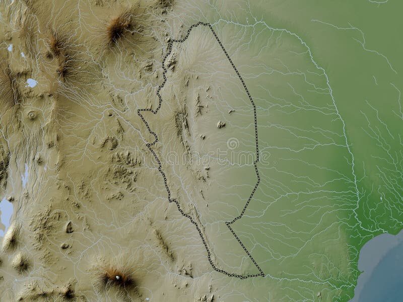 Kitui, Kenya. Wiki. No Legend Stock Illustration - Illustration of ...