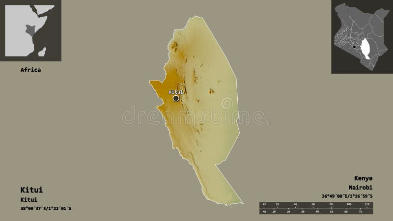 Kitui Map Stock Illustrations – 81 Kitui Map Stock Illustrations ...