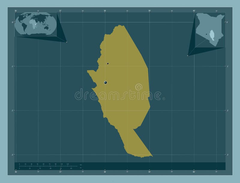 Kitui, Kenya. Solid. Major Cities Stock Illustration - Illustration of ...