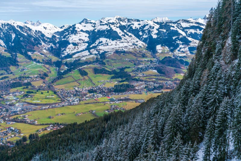 Kitzbuhel, Austria stock photo. Image of holiday, famous - 268213008