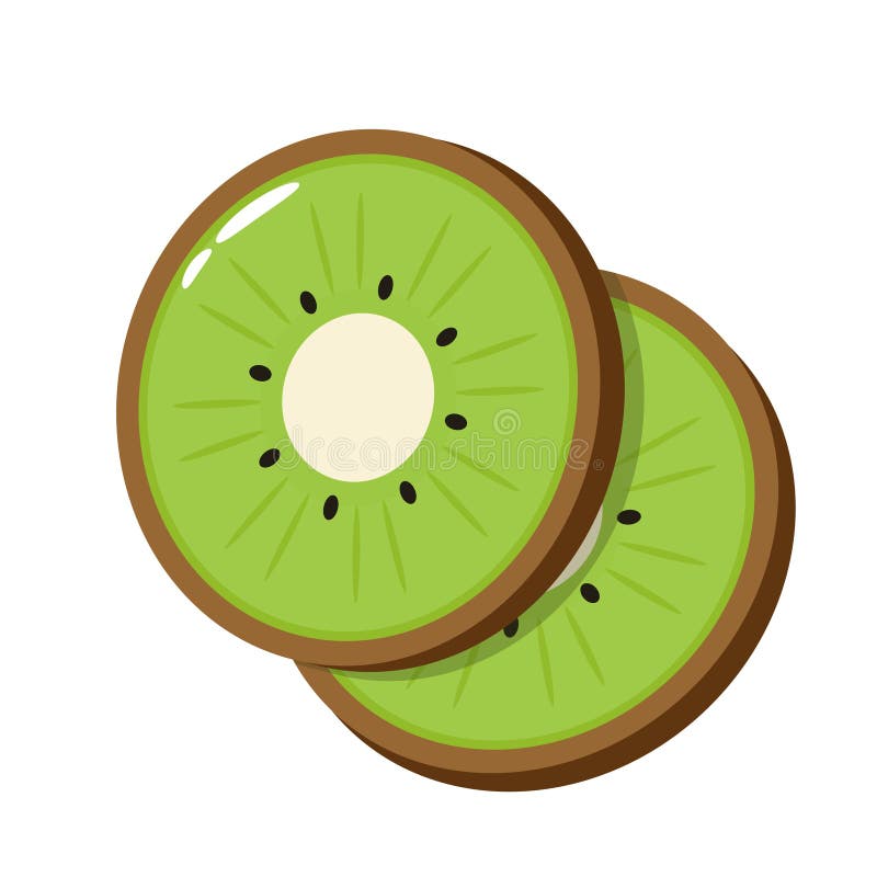 Kiwi Icon Vector. Symbol. Logo Design Stock Vector - Illustration of ...