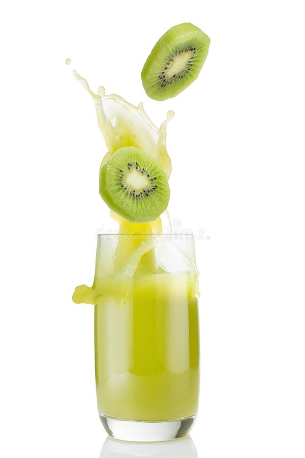Kiwi et jus de kiwi photo stock. Image du boissons, nourriture - 34918710