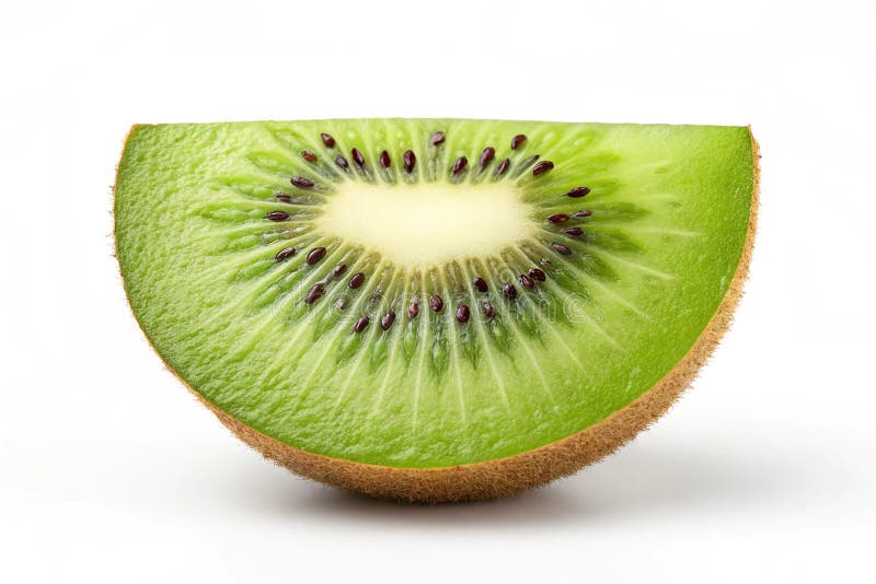 Kiwi. Fresh Kiwi Fruit Slice Illustration Stock Illustration ...