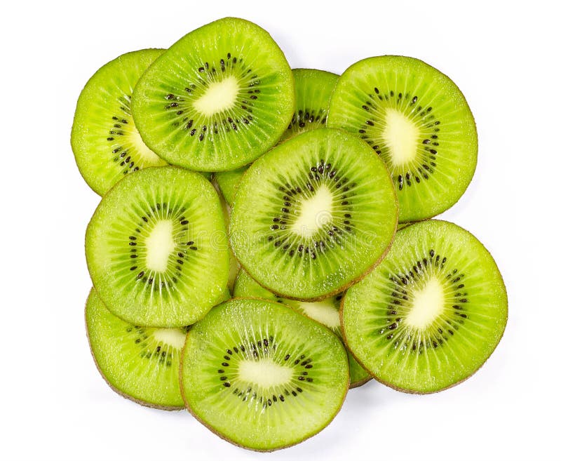Kiwi fruit stock image. Image of kiwi, slices, circle - 19118691