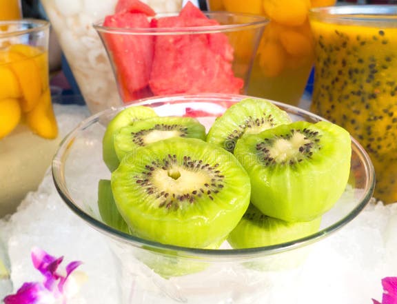 Kiwi fruit stock image. Image of cantle, mineral, glass - 29400019