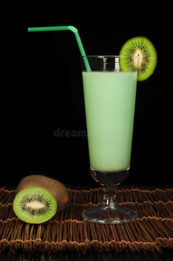 Kiwi milk shake stock image. Image of milkshake, antioxidant - 28868625