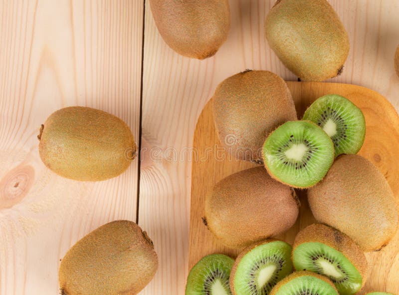 Kiwi in two halves stock image. Image of nutrition, sliced - 45373317