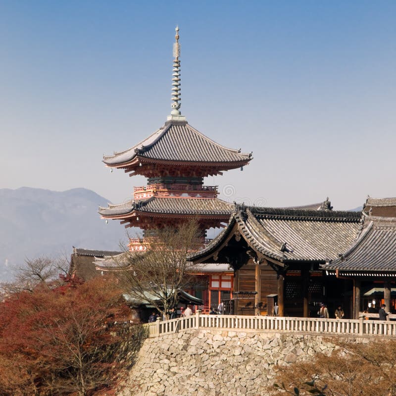 Kiyomizu temple stock image. Image of dera, prefecture - 4780503