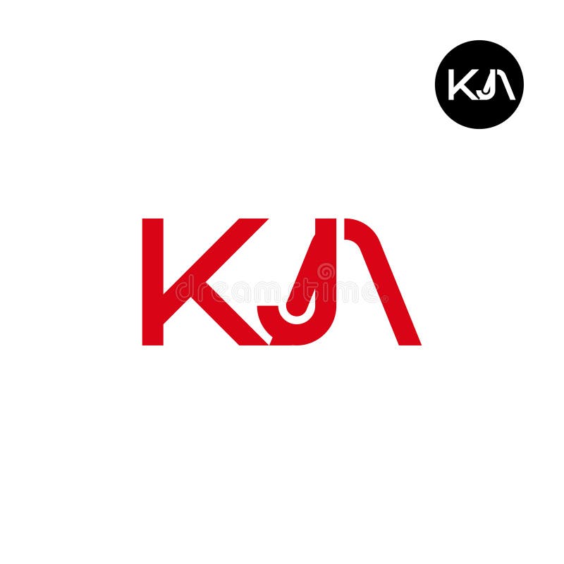 Kja Monogram Stock Illustrations – 14 Kja Monogram Stock Illustrations ...