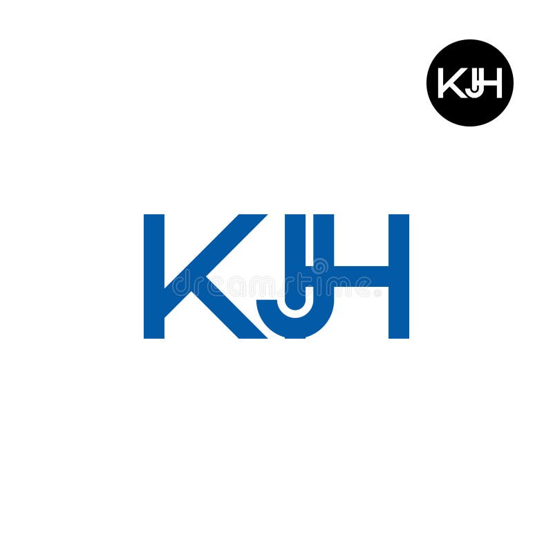 Kjh Monogram Stock Illustrations – 11 Kjh Monogram Stock Illustrations ...