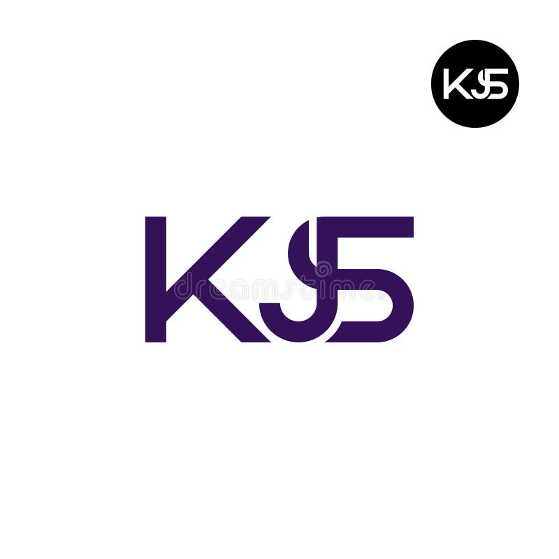 Kjs Monogram Stock Illustrations – 11 Kjs Monogram Stock Illustrations ...